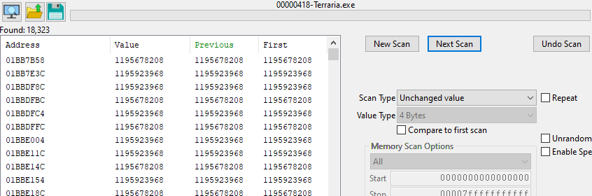 Поиск неизвестного значения | GameHackLab[RU]